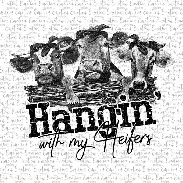 Hanging With My Heifers Svg - Etsy