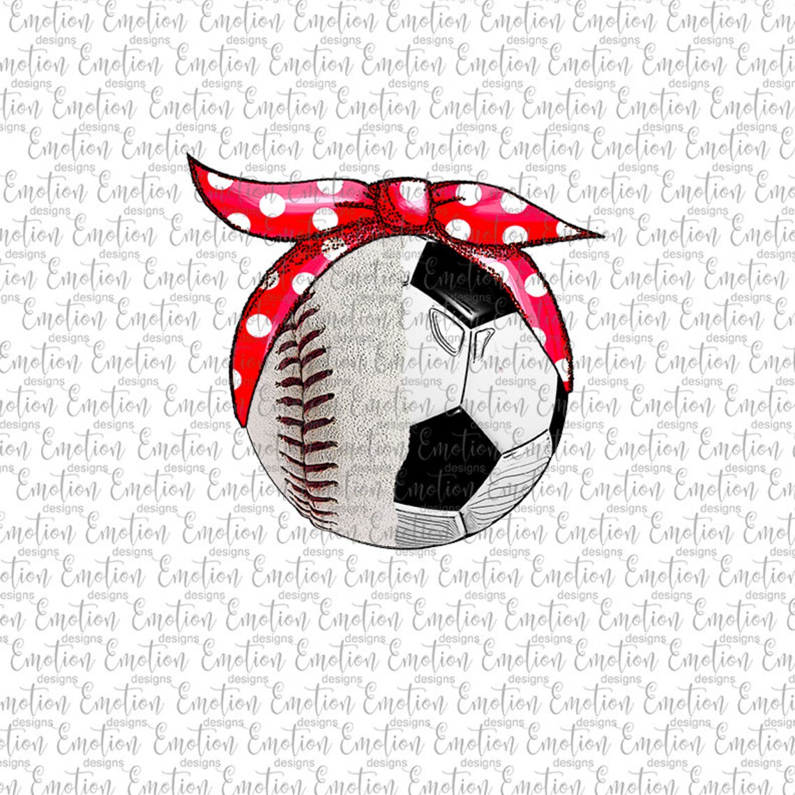 Baseball Soccer Bandana PNG Clipart Instant Download - Etsy