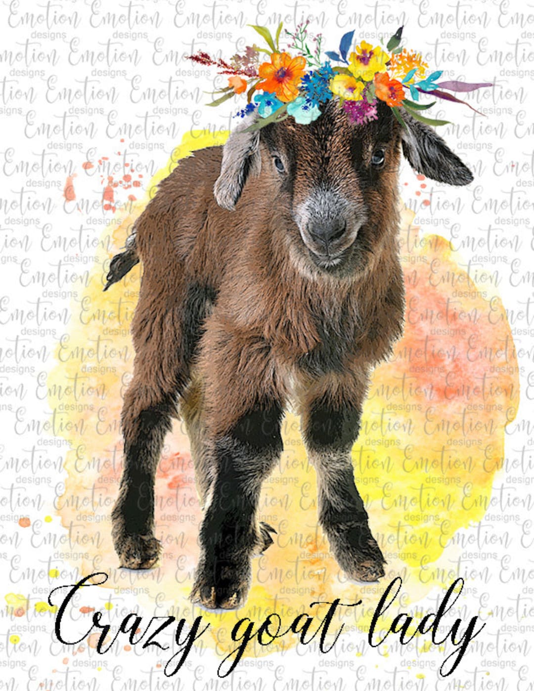 Crazy Goat Lady PNG, Instant Download, Sublimation Graphics, Clipart - Etsy