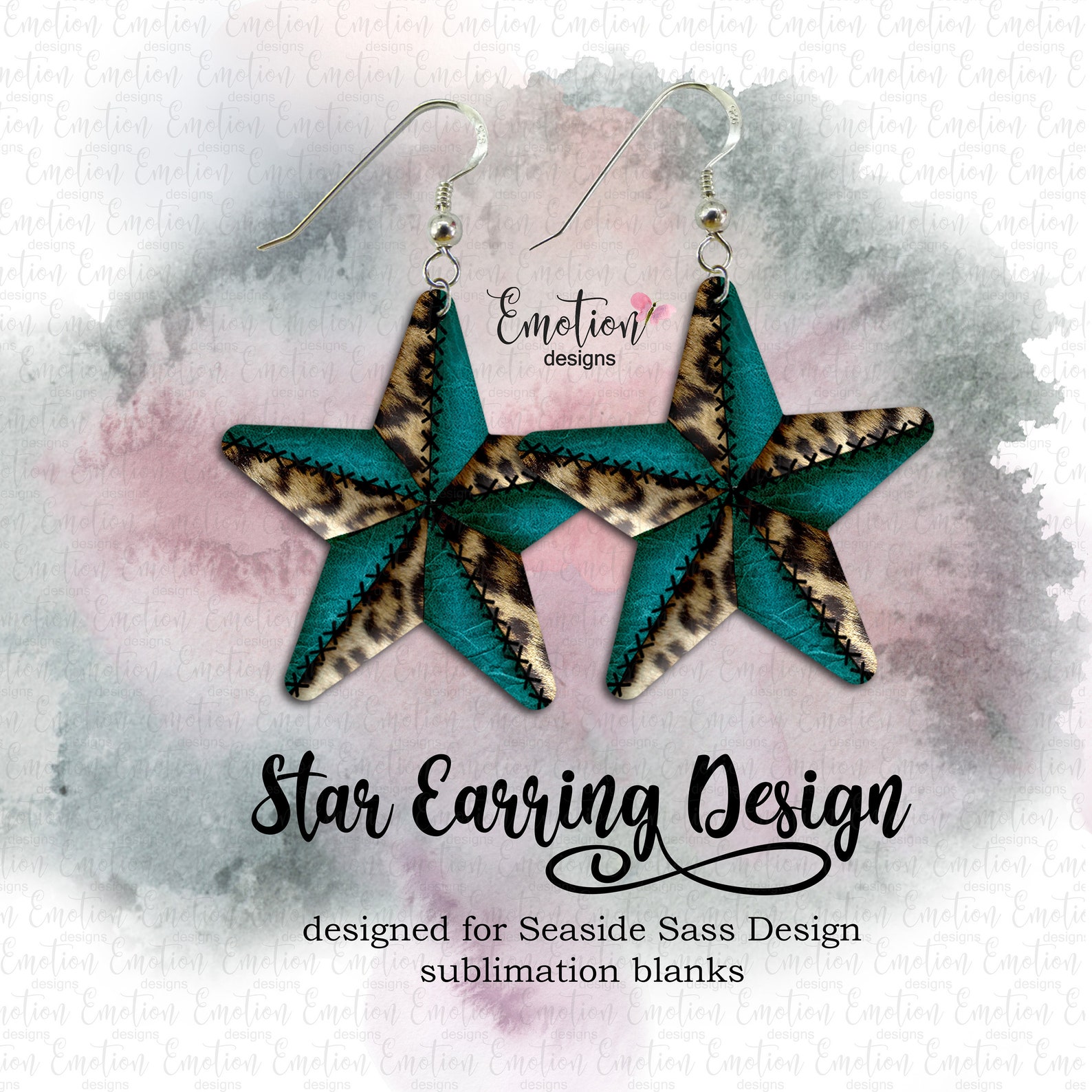 Star Earring Digital Design BUNDLE Instant Download | Etsy