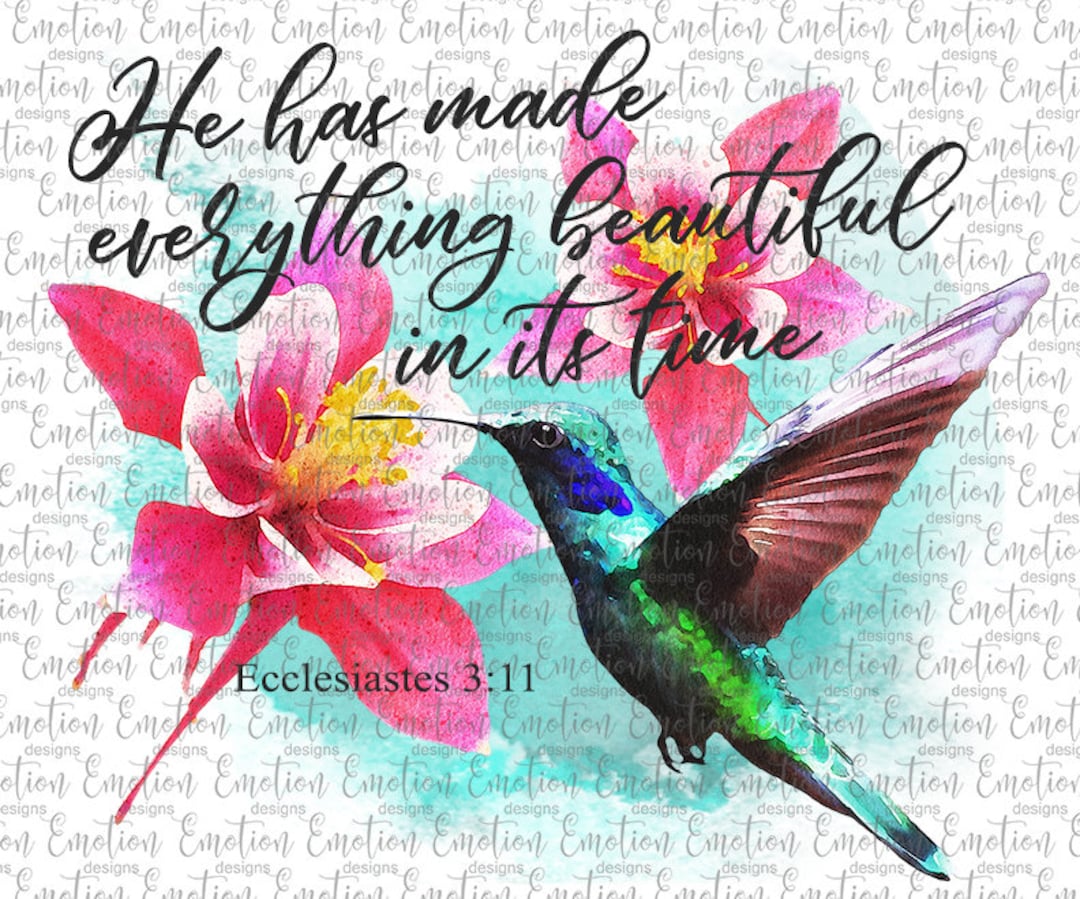 He Has Made Everything Beautiful in Its Time, Instant Download ...