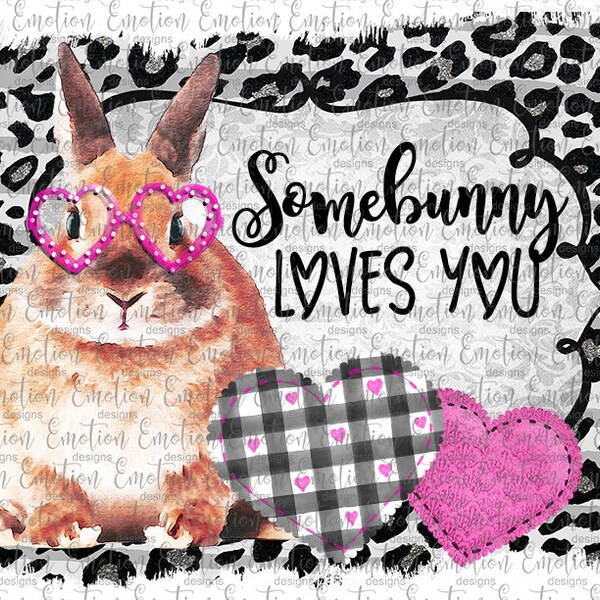 Somebunny Loves You - Etsy