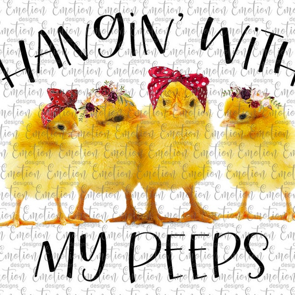 Hangin With My Peeps - Etsy