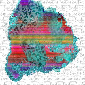 Leopard Serape Background Clip Art Bundle, Instant Download - Etsy