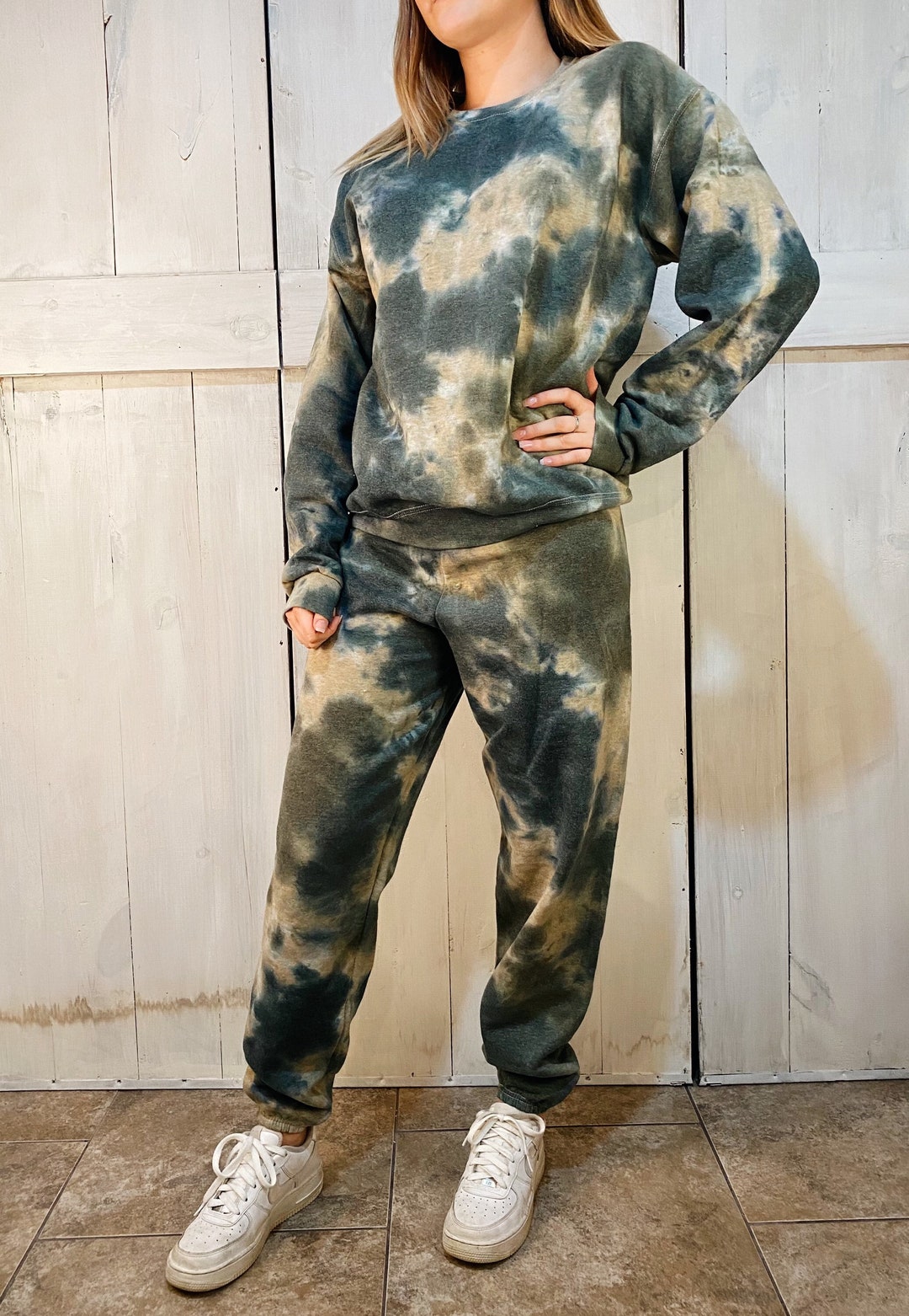 Tie-dye Sweatpants // Camo Camouflage // Drawstring Sweatpants With ...