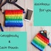 Rainbow LGBTQ Bag Set, LGBT Pride Accessories, Gay Lesbian Pouches ...