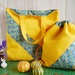 Yellow Linen Matching Bags Set: Drawstring Backpack and Tote - Etsy