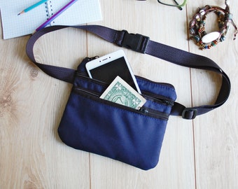 Vertical Fanny Pack for Women and Men Flat Waterproof Waist | Etsy