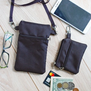 Small Neck Phone Case, Coin Purse, Necklace Micro Bag, Change Card ...