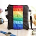 Rainbow Nylon Crossbody Bag, LGBT Pride Purse - Etsy
