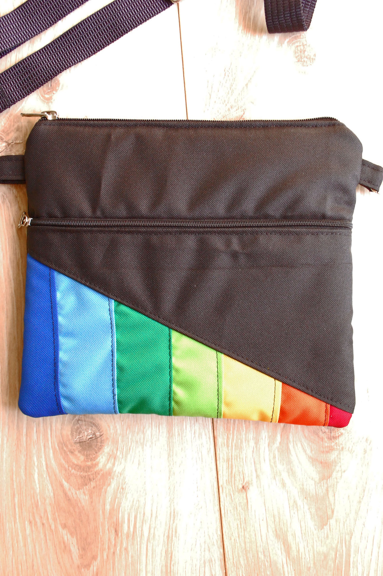 Rainbow Crossbody Bag, Waterproof Nylon, LGBTQ Pride Purse - Etsy