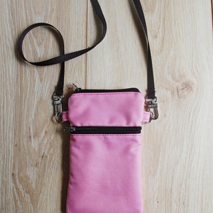 Small Cell Phone Bag With Neck Strap, Mobile Phone Sleeve, Cellphone ...