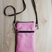 Small Cell Phone Bag With Neck Strap, Mobile Phone Sleeve, Cellphone ...