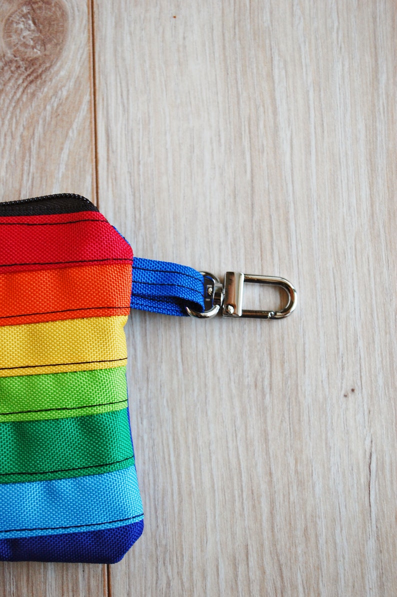 Rainbow Coin Purse and Neck Bag, LGBT Pride Accessory, Gay Lesbian Gift ...