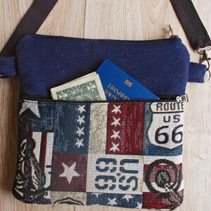 Independence Day, Festival Accessory, Crossbody Purse, Patriotic Bag ...
