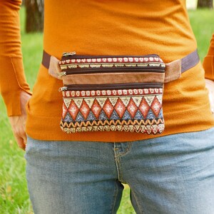 Boho Fanny Pack for Women, Ethnic Waist Bag Plus Size, Tribal Belt ...