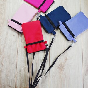 Nylon Neck Pouch Bag, Travel Phone Wallet - Etsy