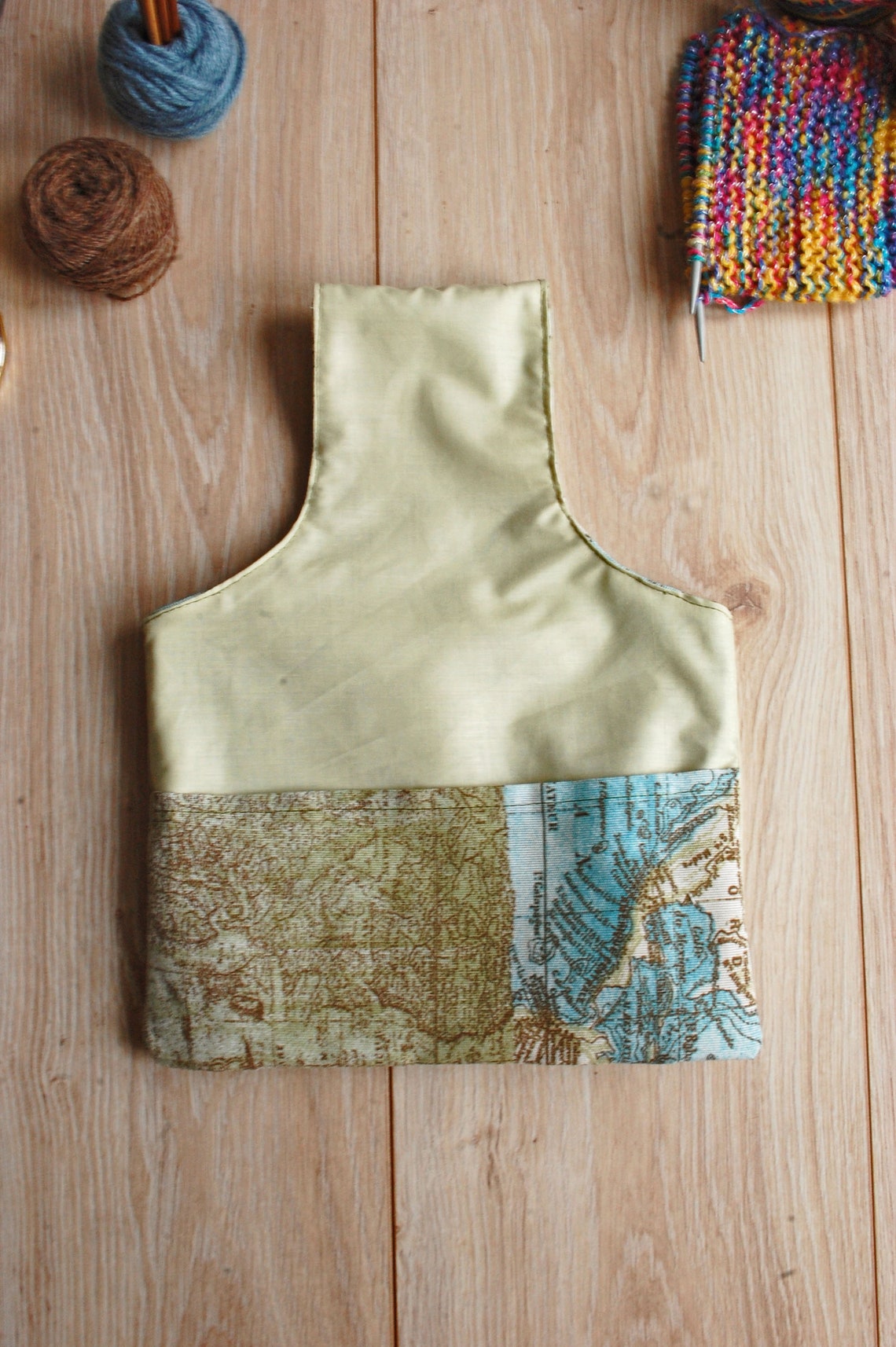 Wrist Knitting Project Pouch Knitters Crocheters Gift - Etsy