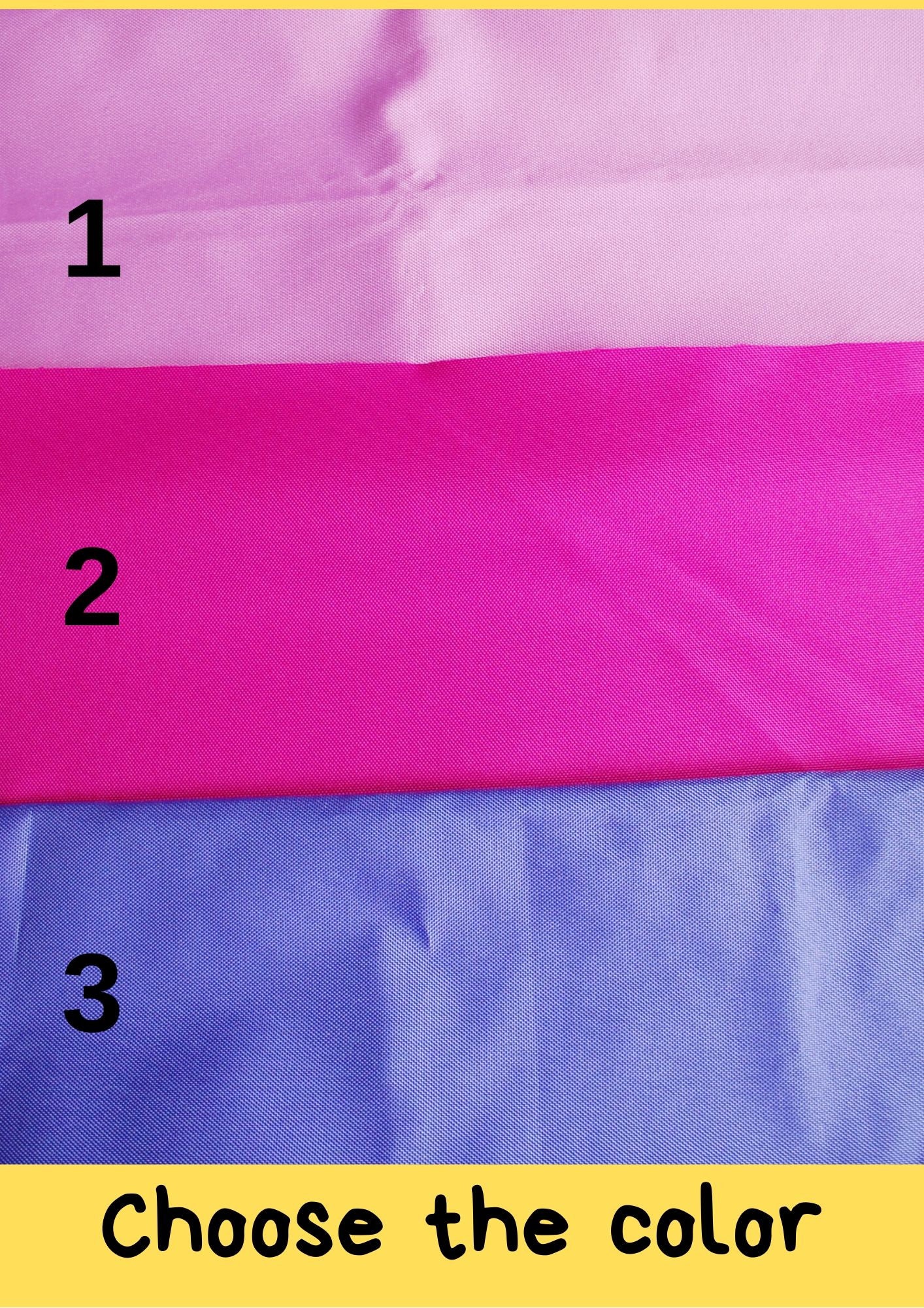 Small Fuchsia Personalized Neck Purse Bag for Cell Phone, Mini Travel ...