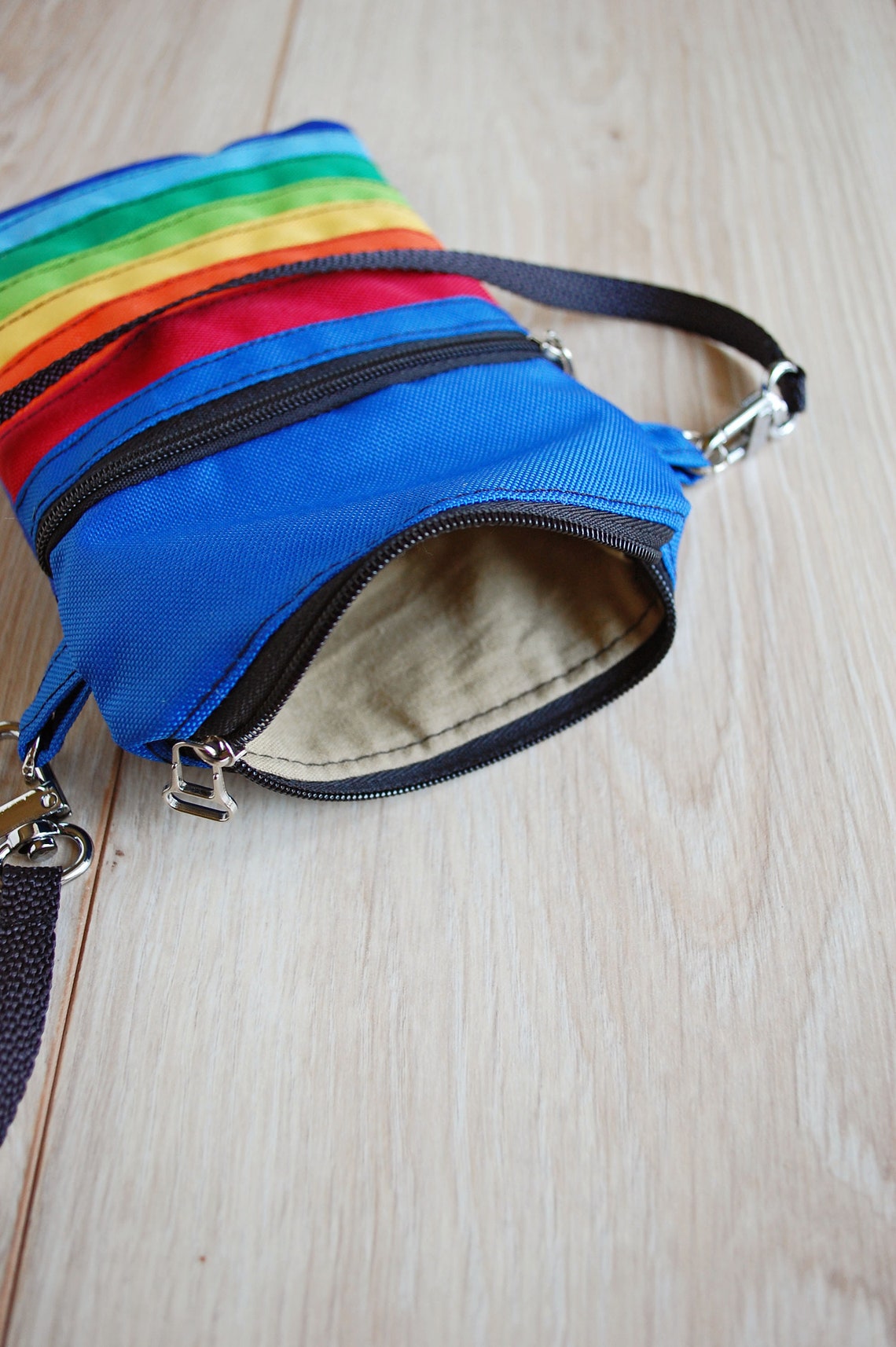Rainbow Coin Purse and Neck Bag LGBT Pride Accessory Gay - Etsy