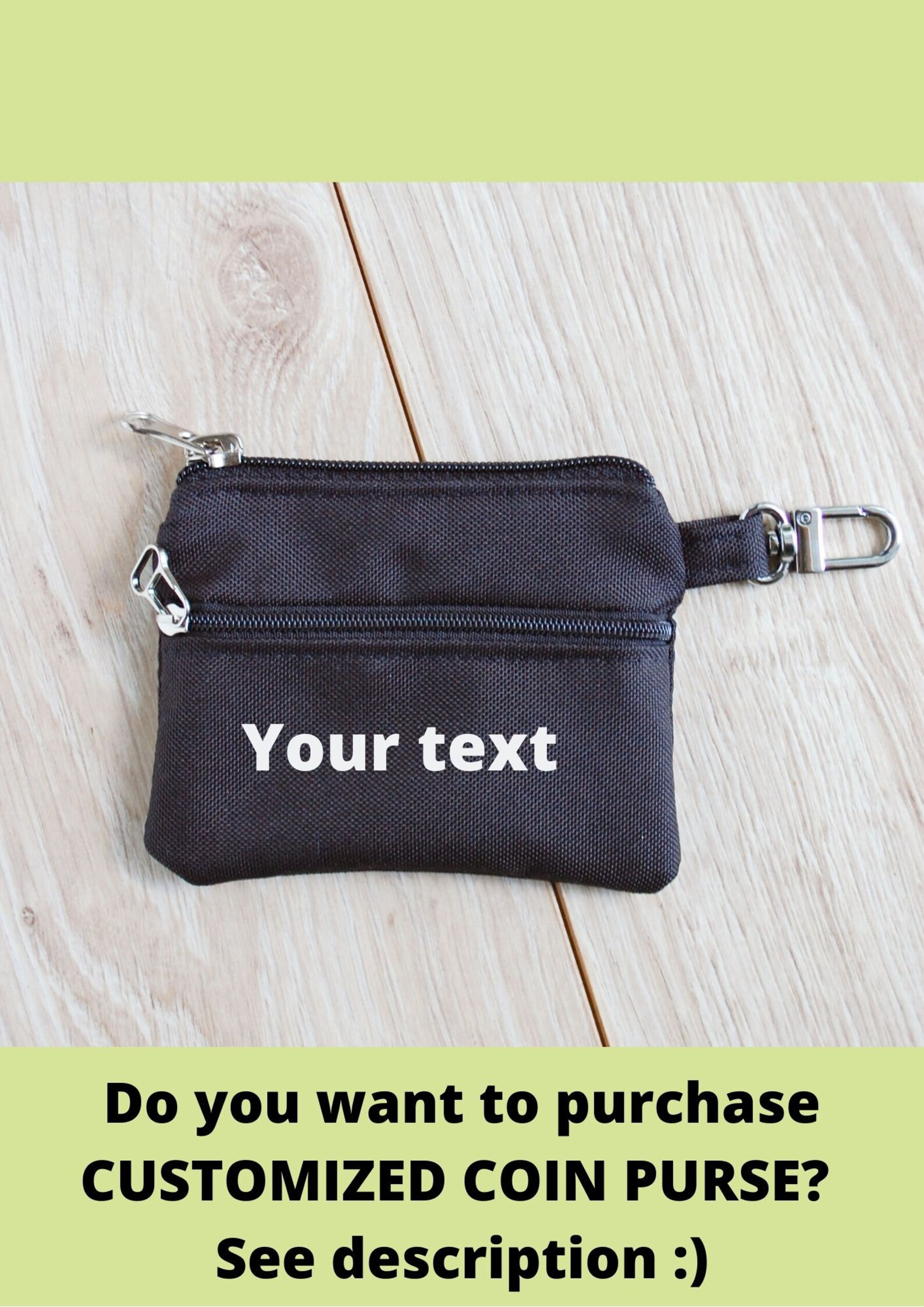 Small Coin Purse Credit Card Holder Pouch Secret Santa Gift | Etsy