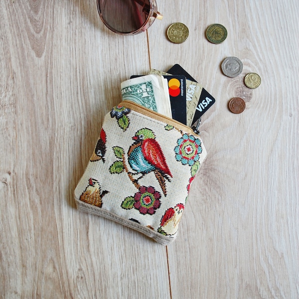 Bird Coin Purse - Etsy