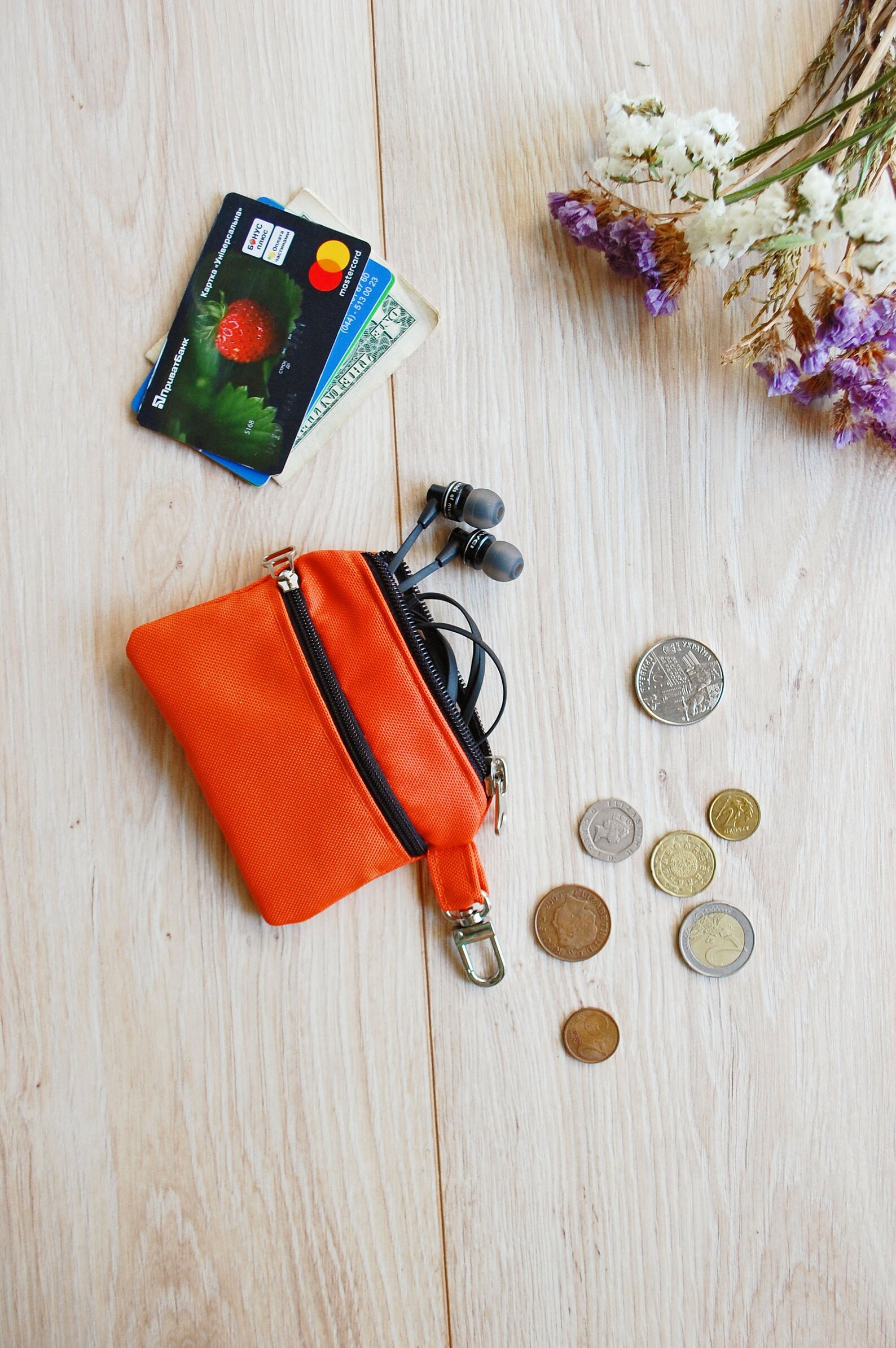 Small Coin Purse Credit Card Holder Pouch Secret Santa Gift | Etsy