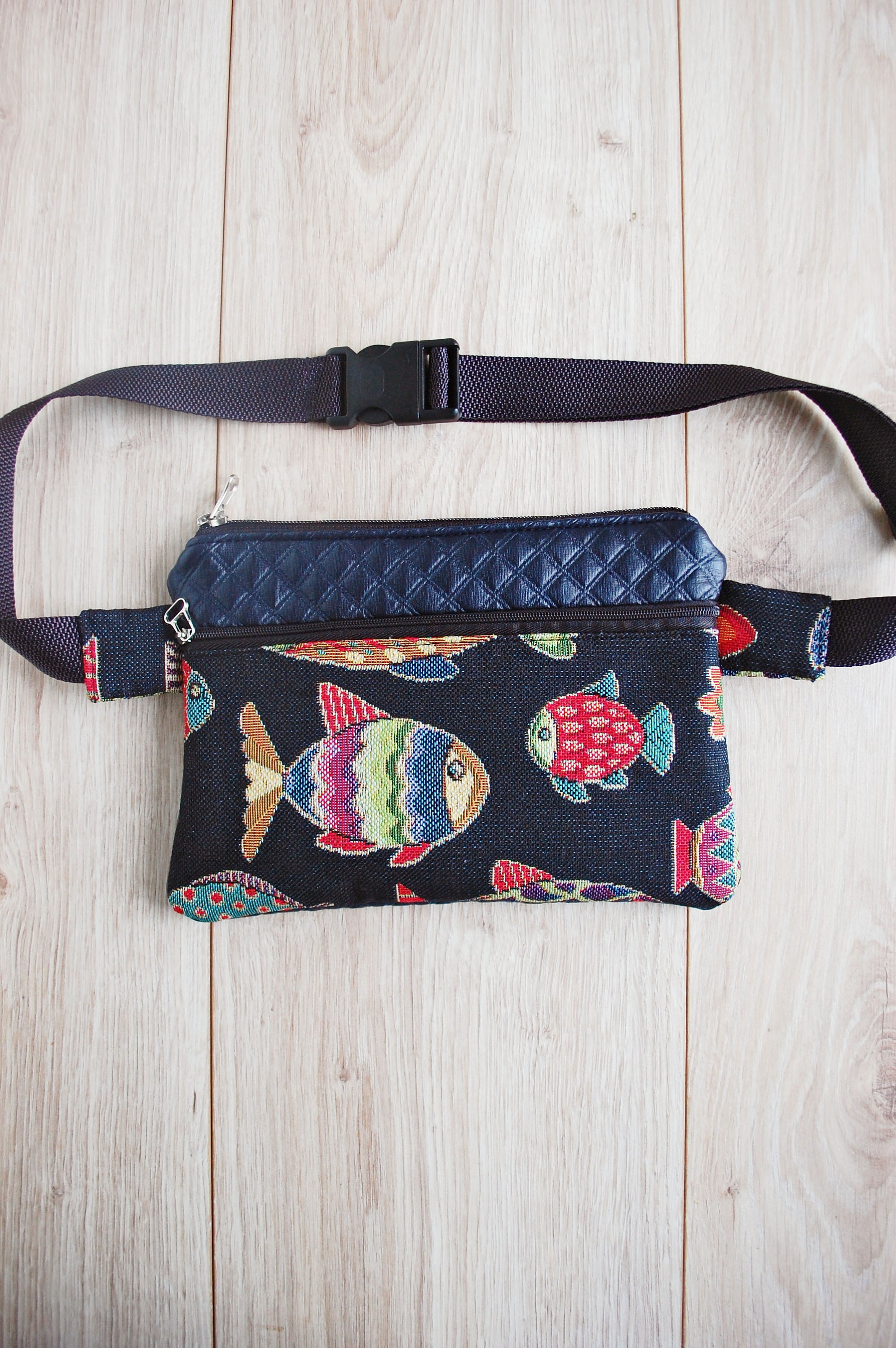 Fanny Pack for Women with Fish Small Faux Leather Zippered | Etsy