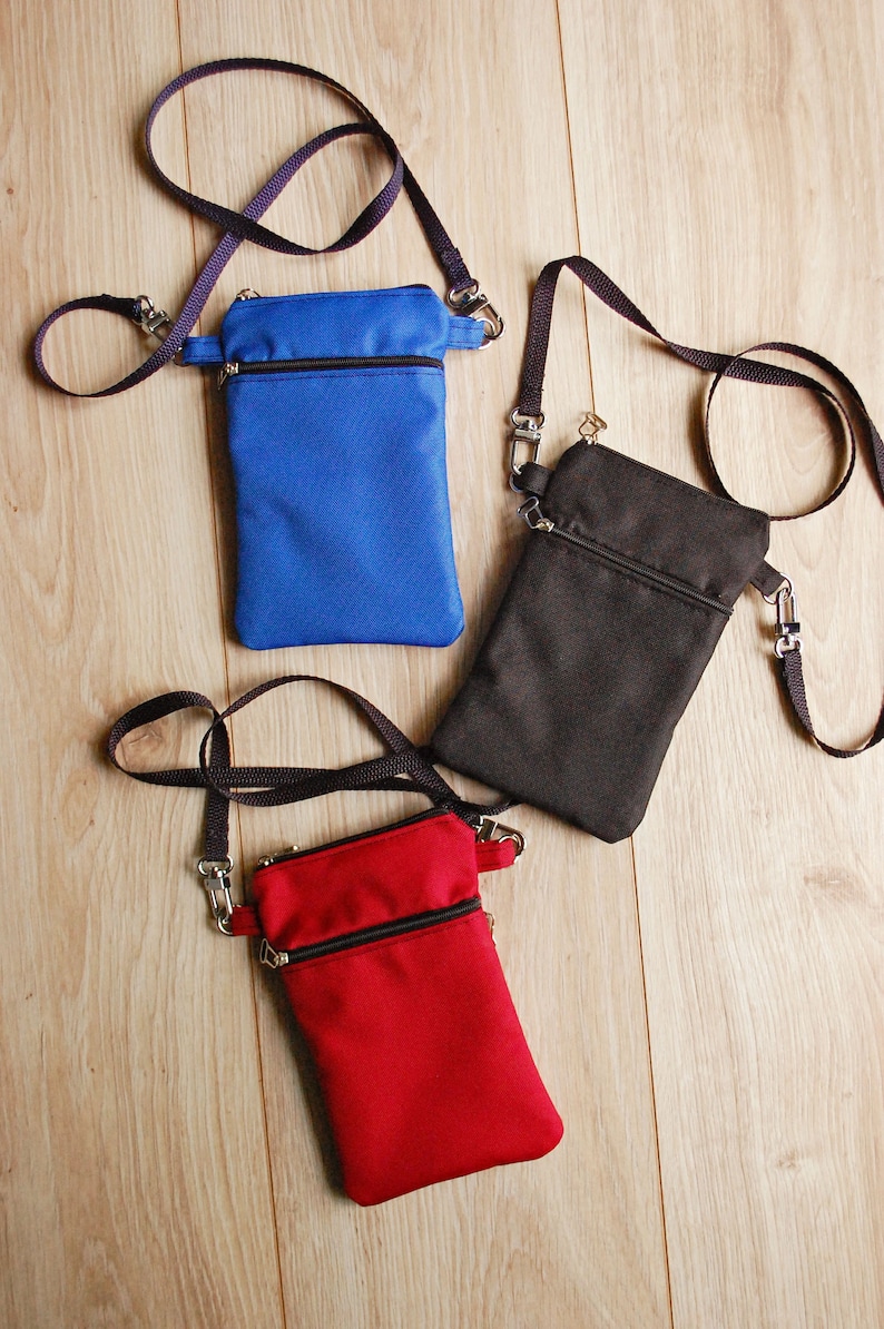 Small Custom Phone Case Neck Pouch, Personalized Necklace Neck Bag ...