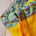 Yellow Linen Matching Bags Set: Drawstring Backpack and Tote - Etsy