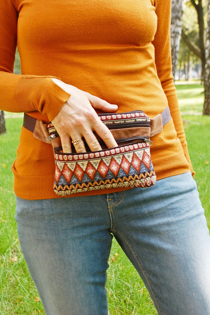 Boho Fanny Packs Womens Hippie Bohemian Waist Pouch Purse | Etsy