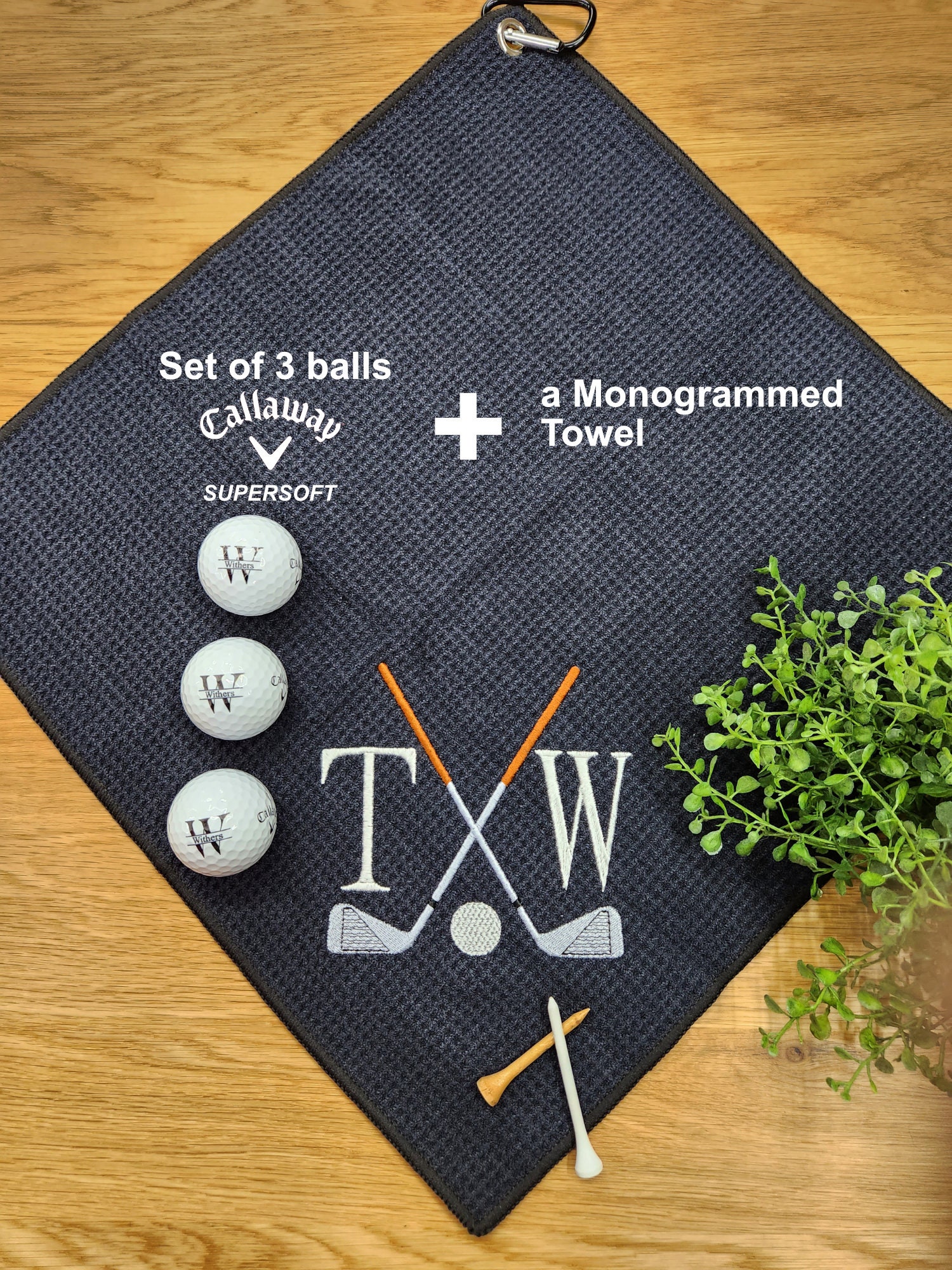 Custom Embroidered Golf Towels
