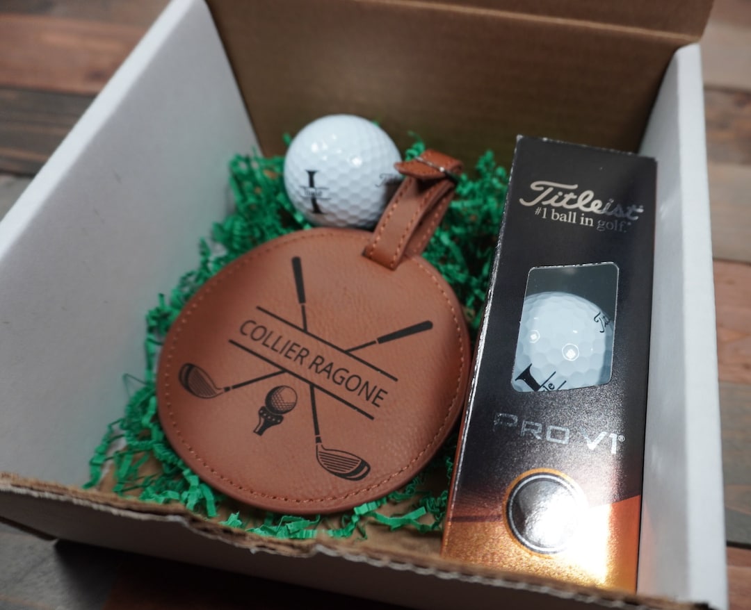 Personalized Golf Gift Box. Include a Set of Three Golf Balls Pro V1 ...