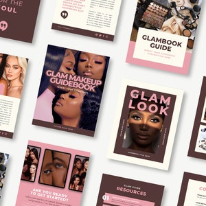 Ebook Template Girly | Canva Ebook Template | Instant Download - Etsy