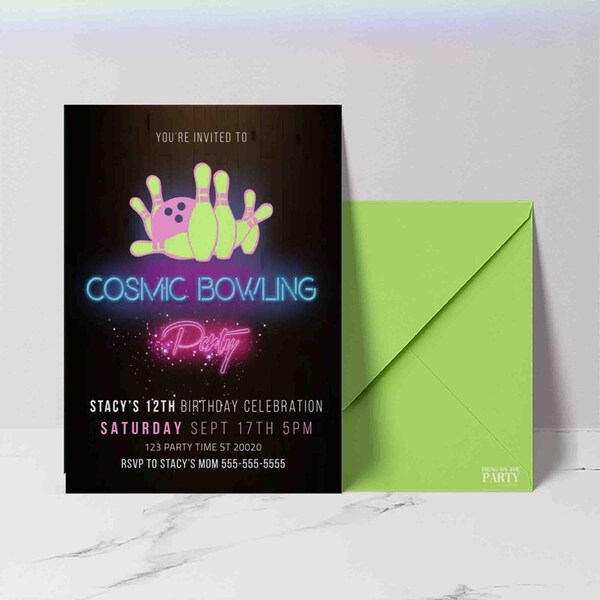 Cosmic Bowling - Etsy