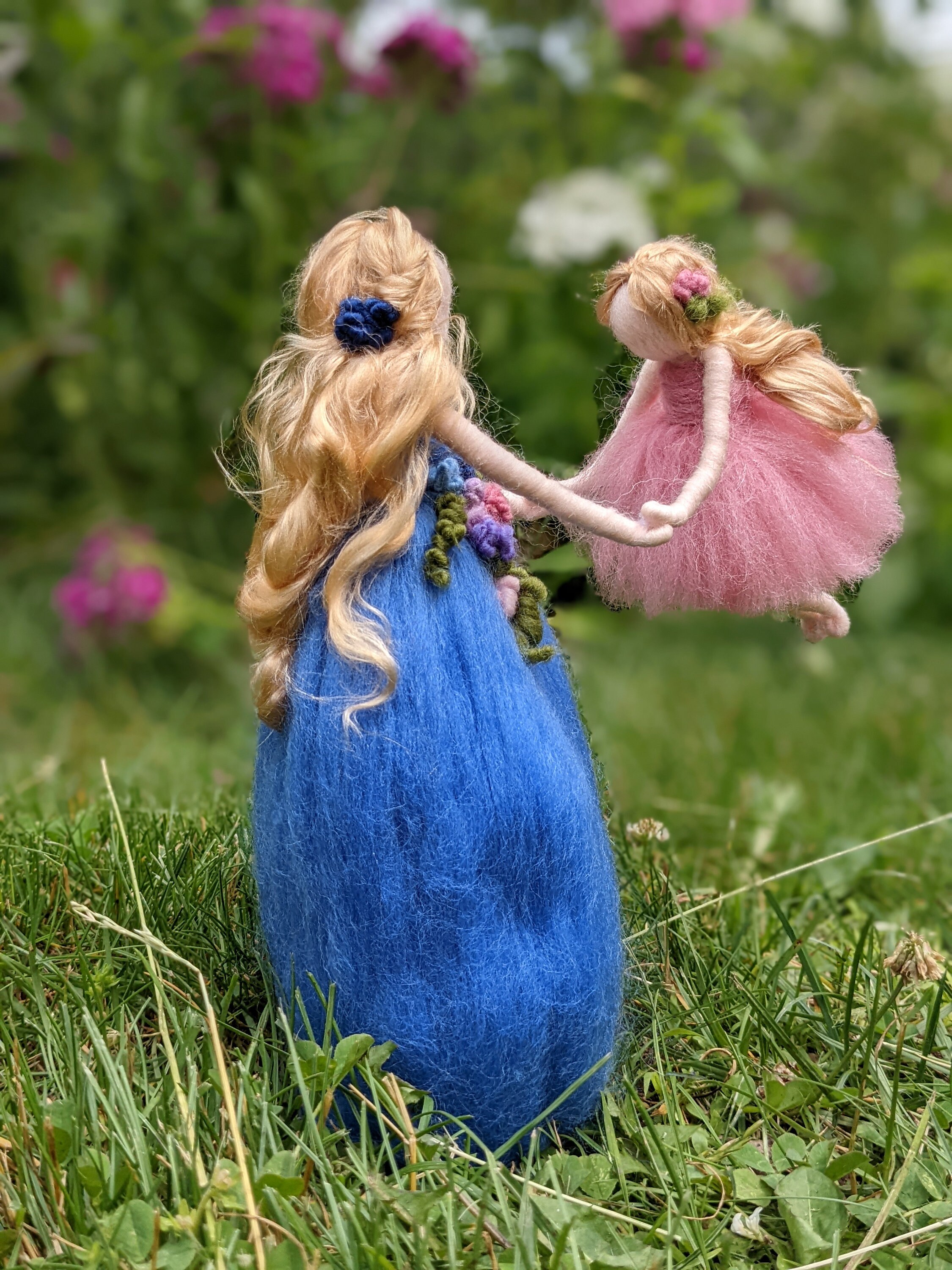 Personalized Mother and Daughter Sculpture, Decor Gift for Her, Mother ...