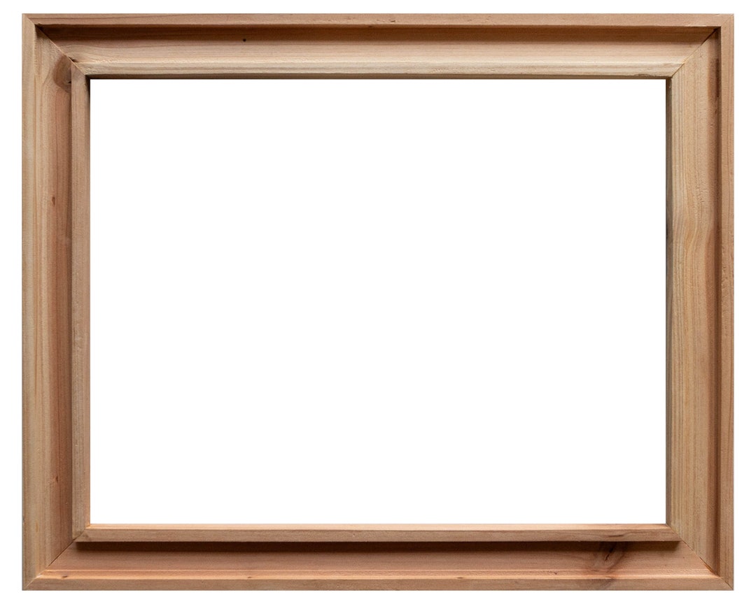 Handmade, Solid Wood Photo Frame With Square Groove on the Face. - Etsy