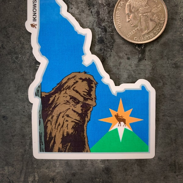 Sasquatch Sticker - Etsy