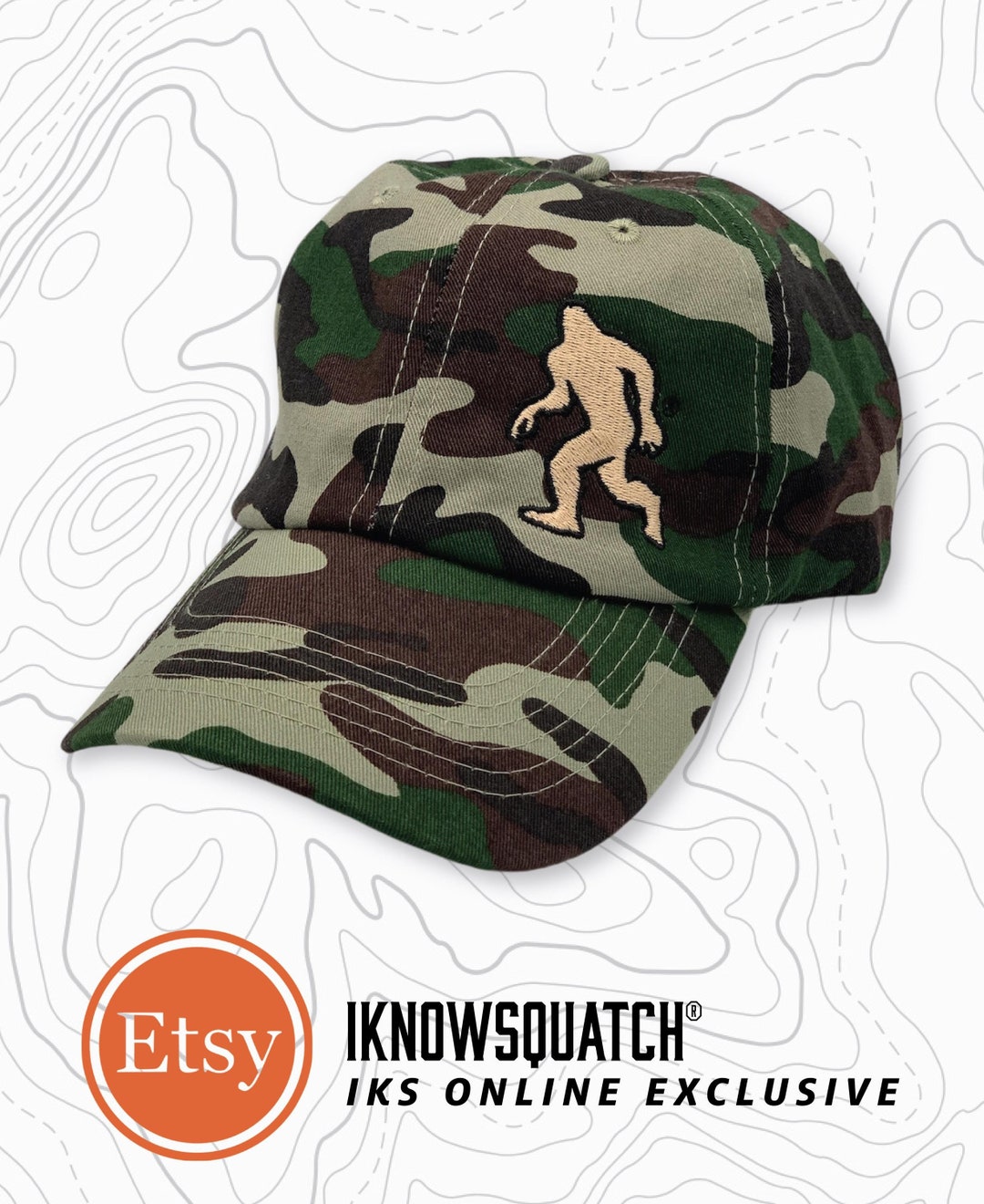 Bigfoot Hat Sasquatch Hat Squatch Hat Iknowsquatch I Know Squatch Dad ...