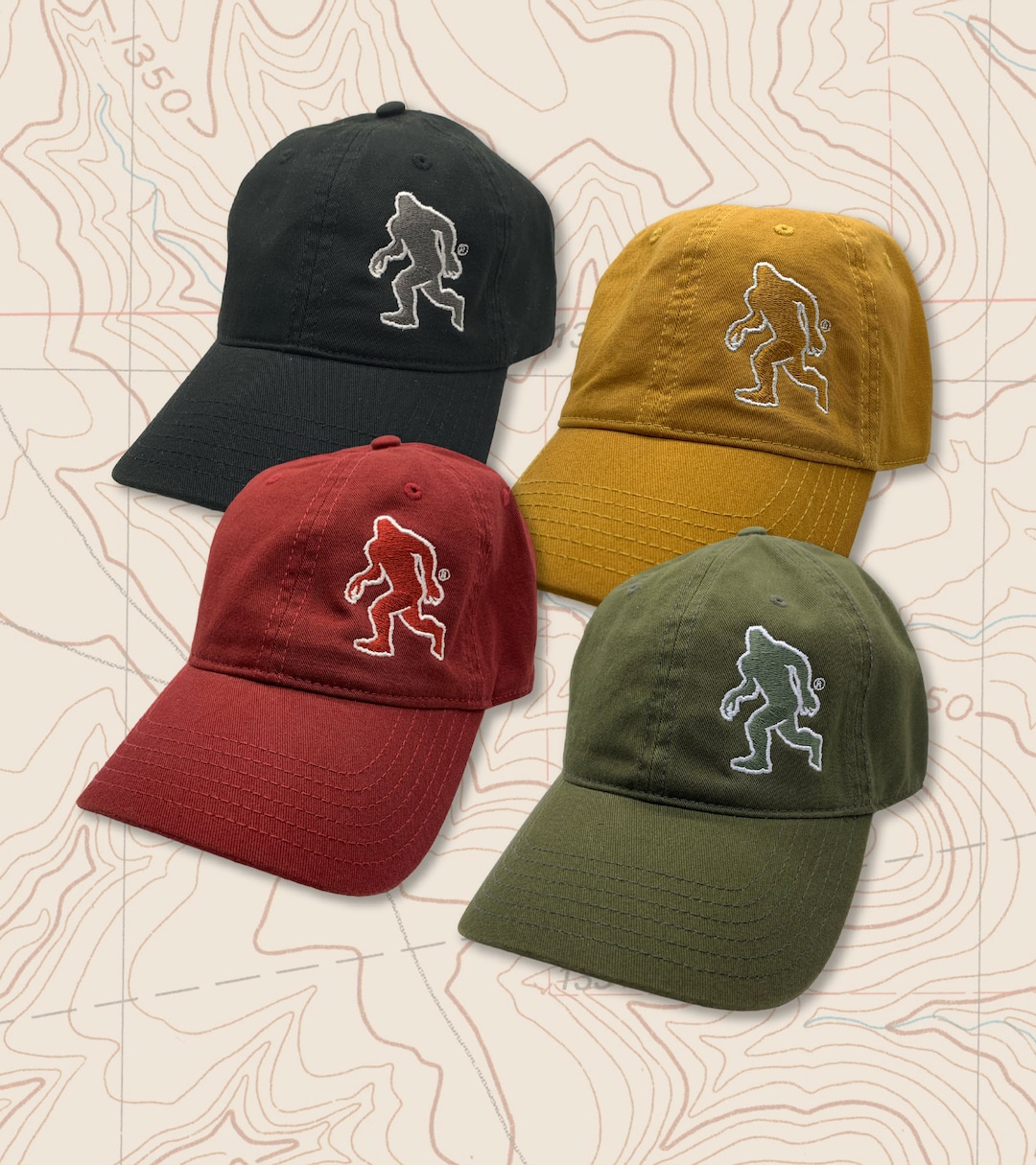 Bigfoot Hat Iknowsquatch Strider Hat Sasquatch Squatch Baseball Dad Hat ...