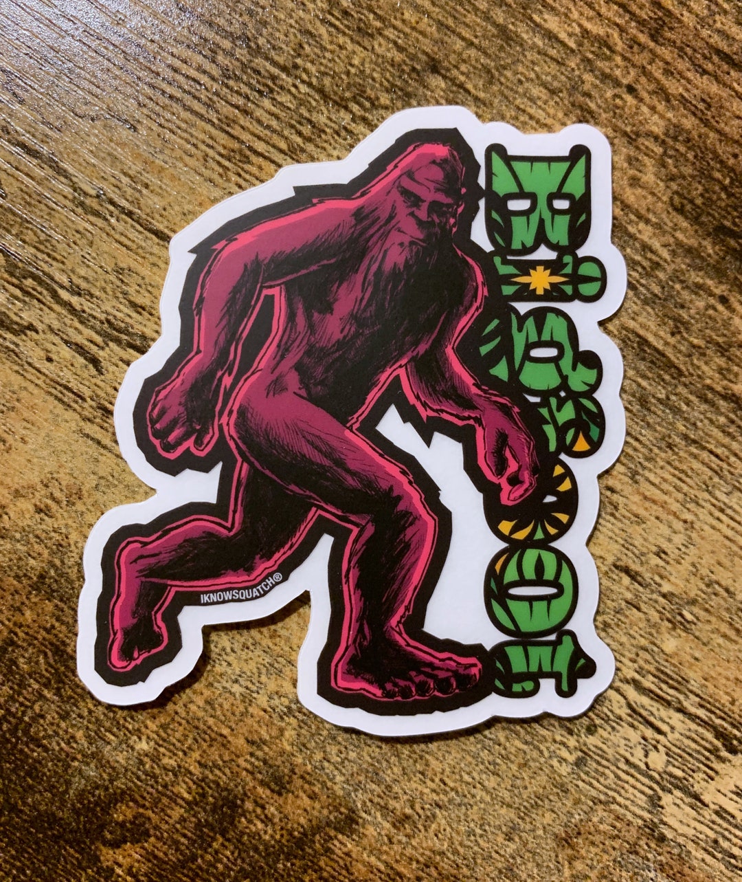 Bigfoot Sticker Sasquatch Sticker Squatch Sticker Iknowsquatch Decal - Etsy