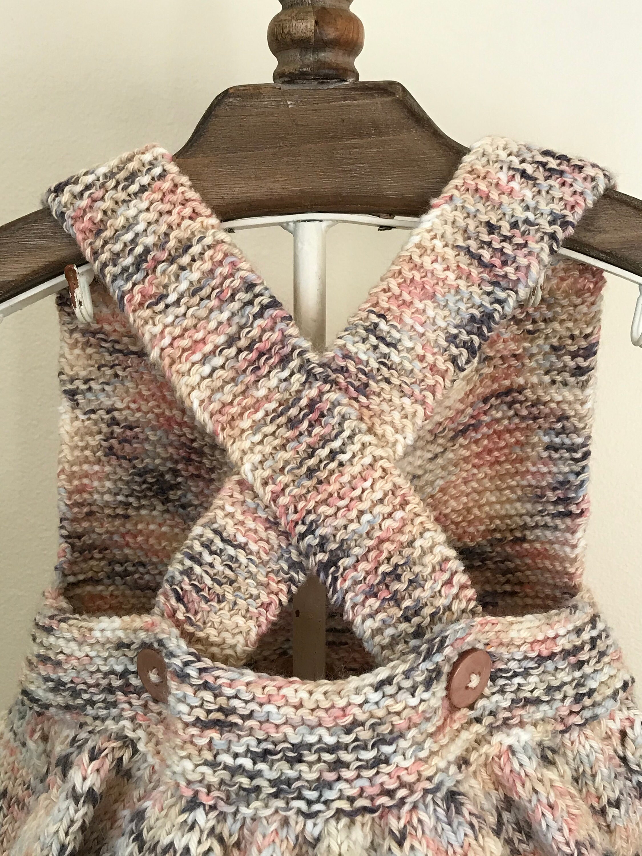 Hand Knit Baby Sweater Dress Hand Made Baby Clothes Hand - Etsy UK