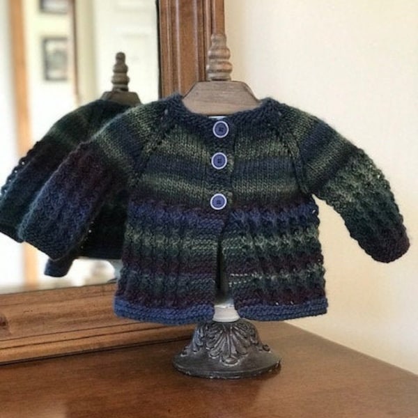 Knit Baby Sweater - Etsy