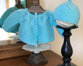 Knit Baby Sweater | Etsy