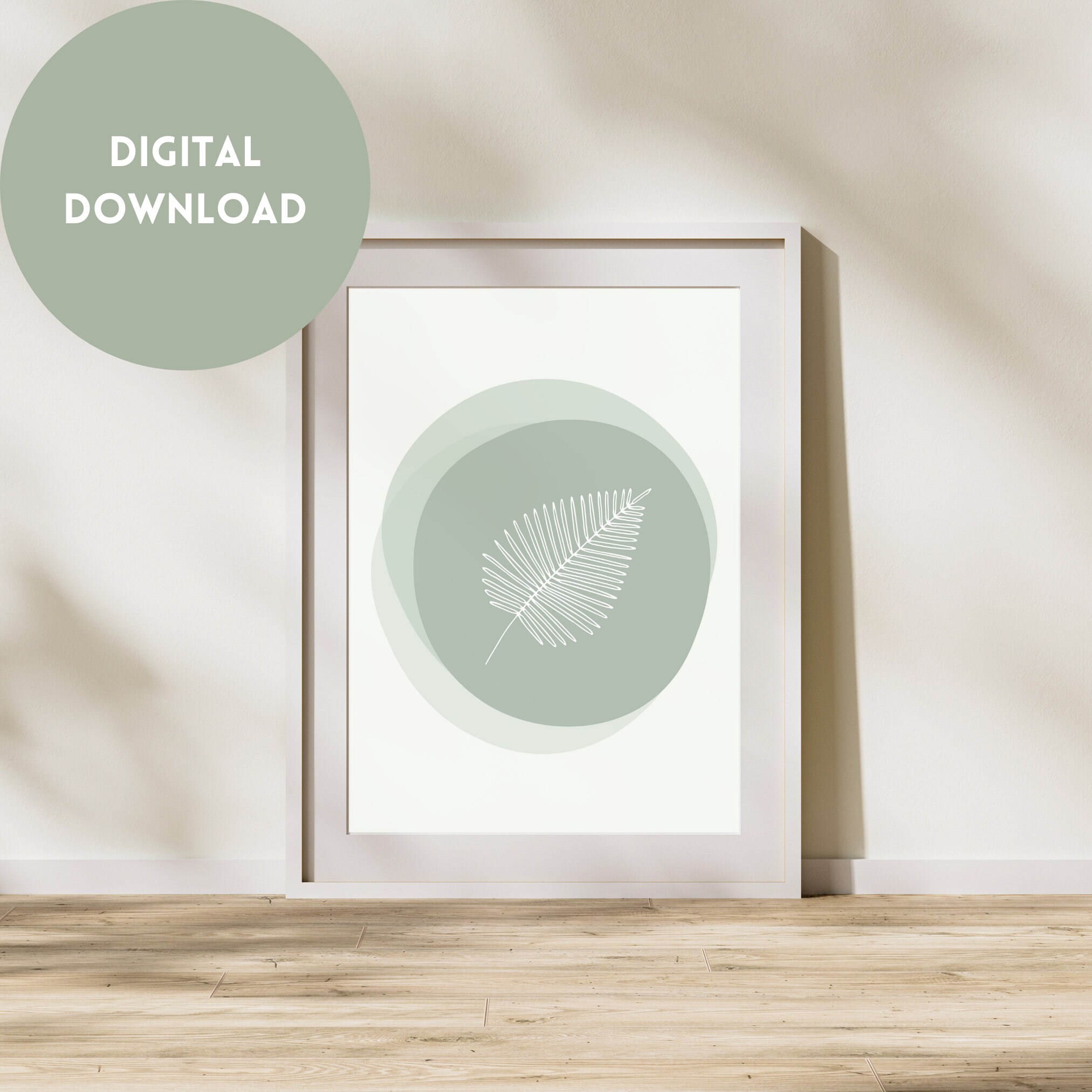 Printable Wall Art Nature Bundle Botanical Prints Set of 3 Instant ...