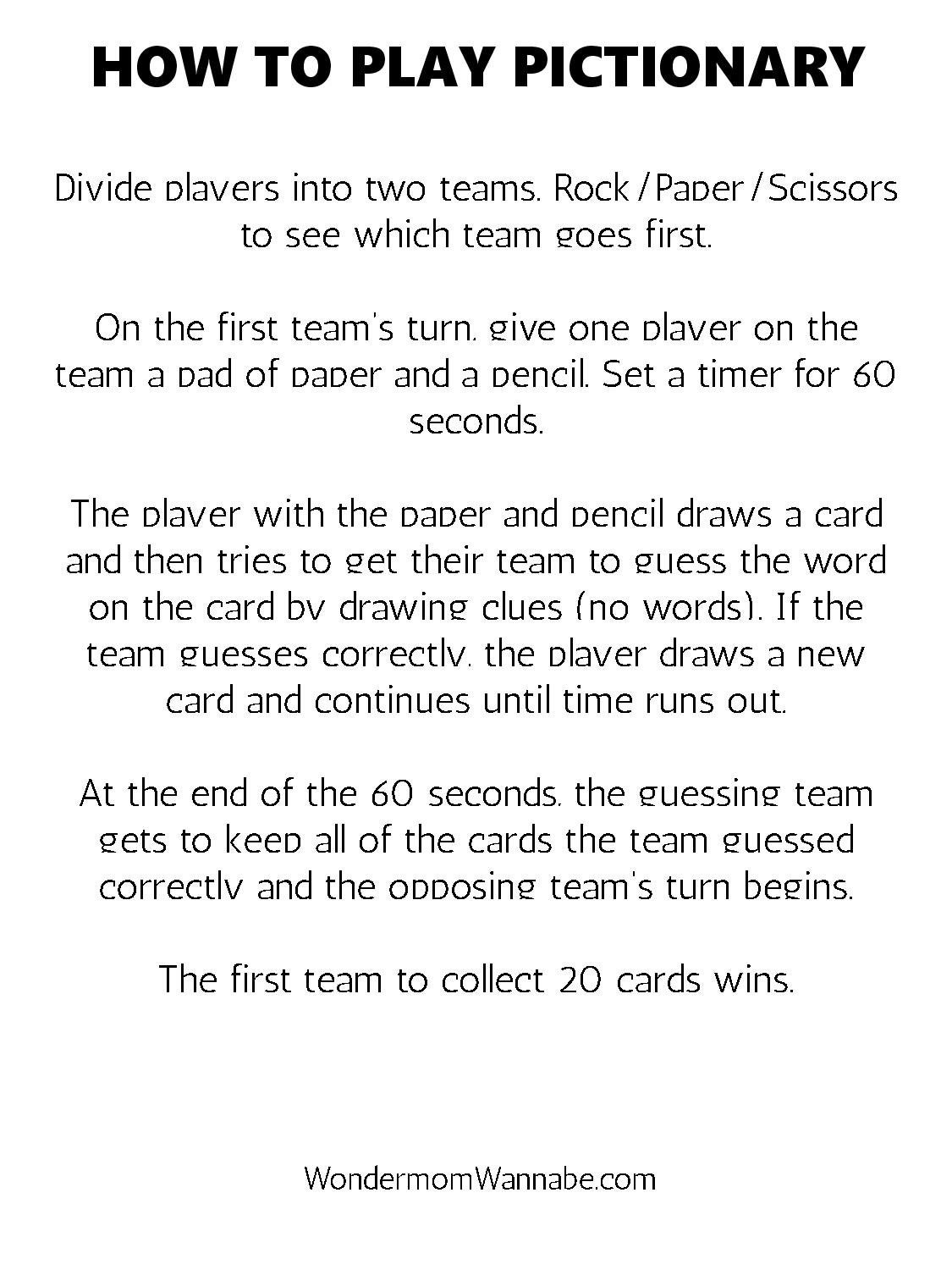 Printable 6-game Pack - Etsy
