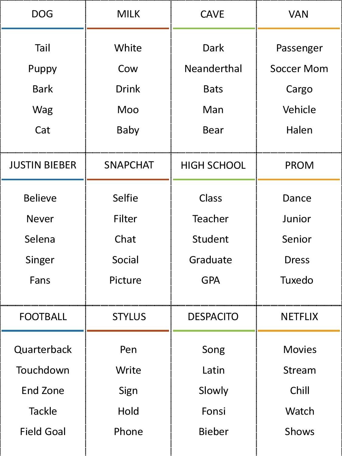 Printable 6-game Pack - Etsy