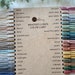 BOBBINY Color Card/chart ONLINE - Etsy