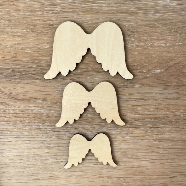Wood Angel Wings - Etsy
