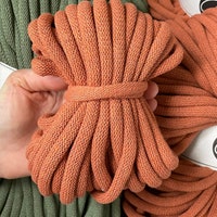 Polyester Braided Macrame Cord 4mm X 120meter/390feet Fabric Yarn for ...